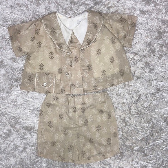 Vintage | Matching Sets | Vintage 6s 70s 3 Pc Boys Summer Suit | Poshmark